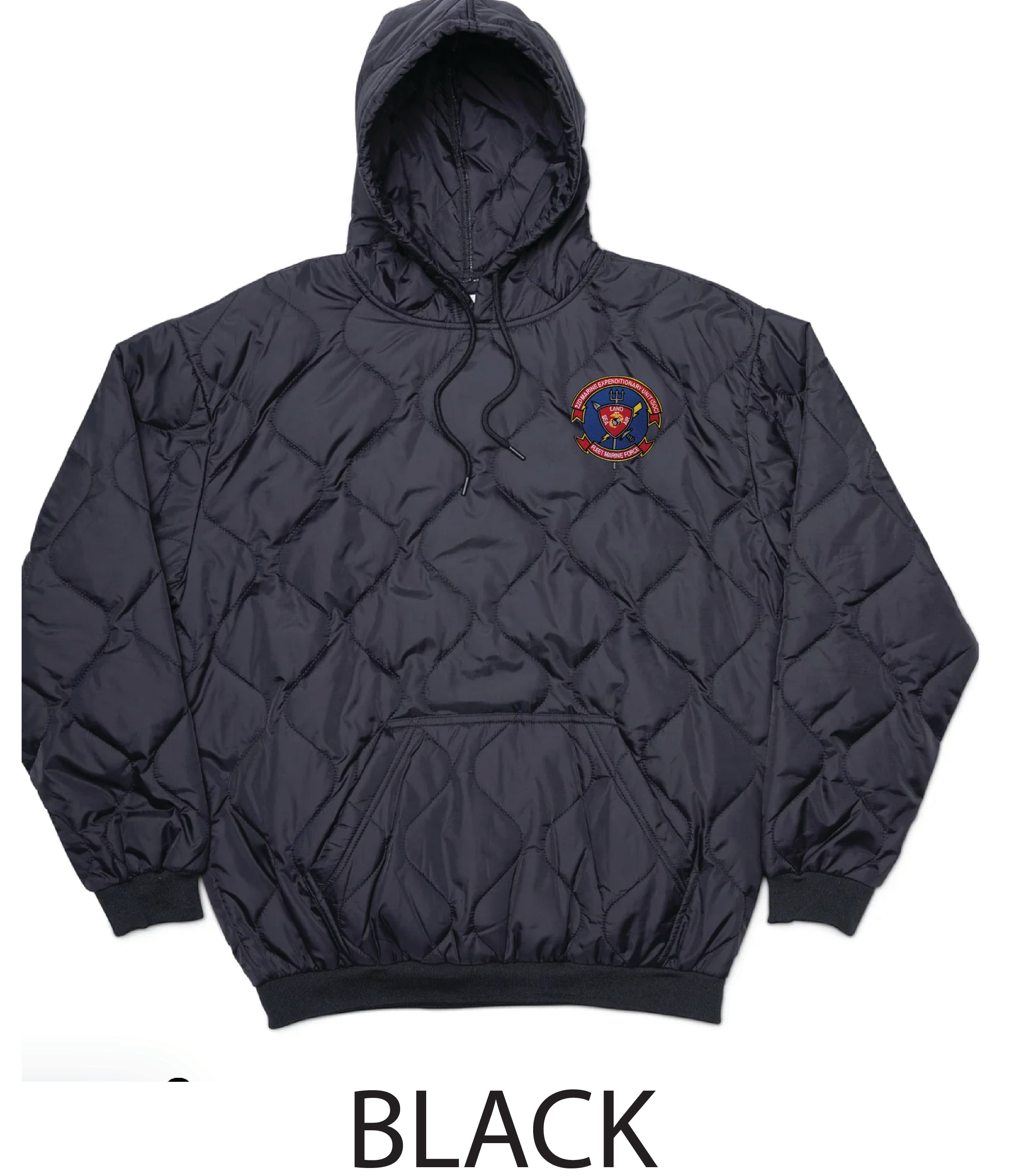 22nd Marine Expeditionary Unit SOC Embroidered Woobie Pullover Hoodie ...