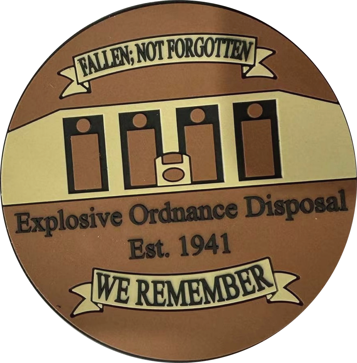 EOD Memorial Patch | PVC – F-Bomb Designs LLC